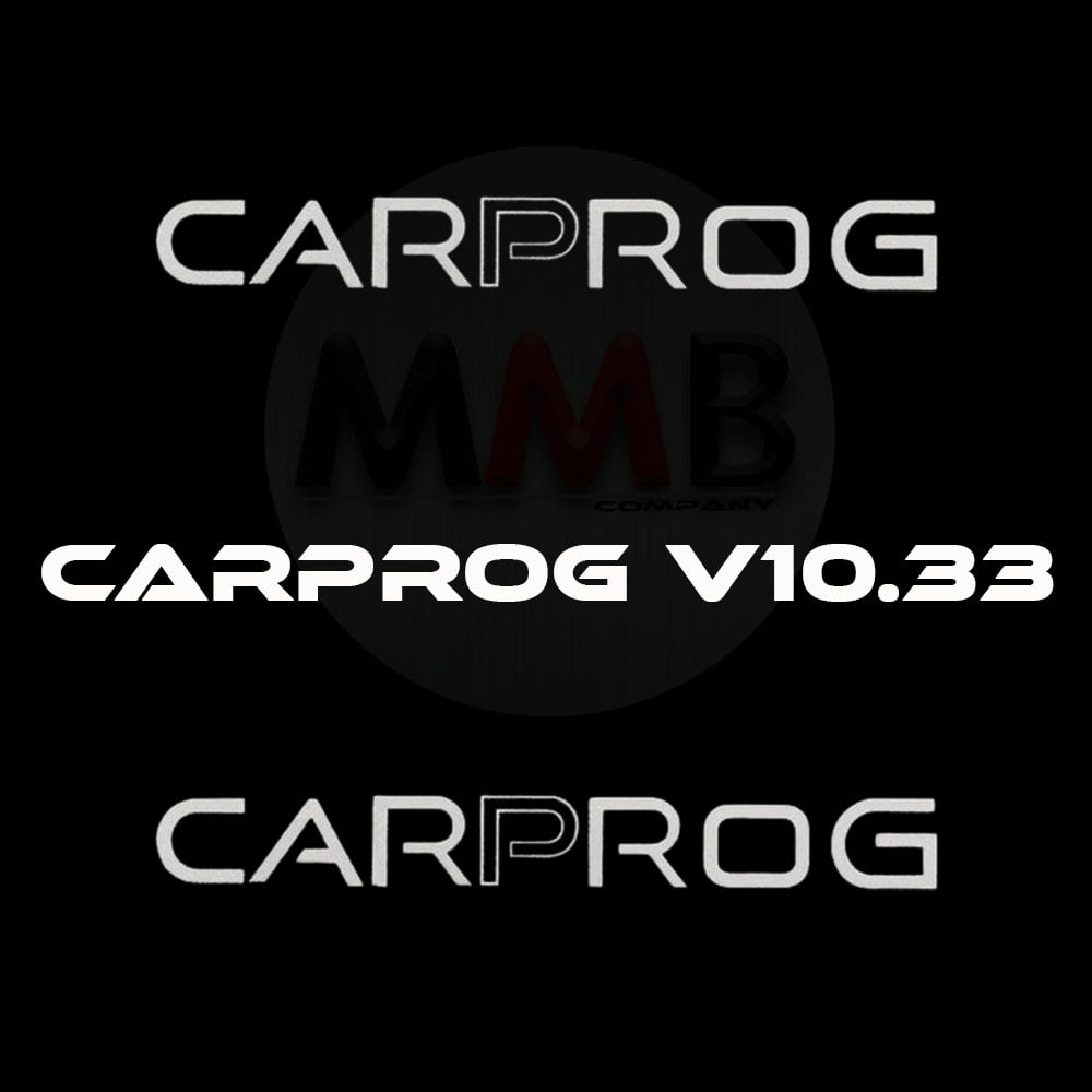 CARPROG 10.33 Programmation MMB OBD2 SOFTWARE