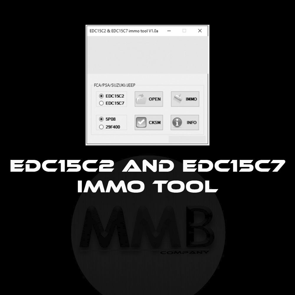 EDC15C2 EDC15C7 immo off MMB OBD2 SOFTWARE