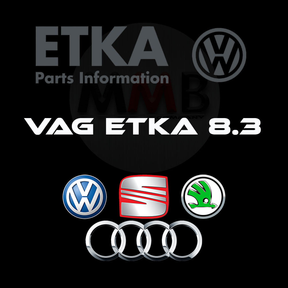 ETKA 8.3 VAG GROUP MMB OBD2 SOFTWARE