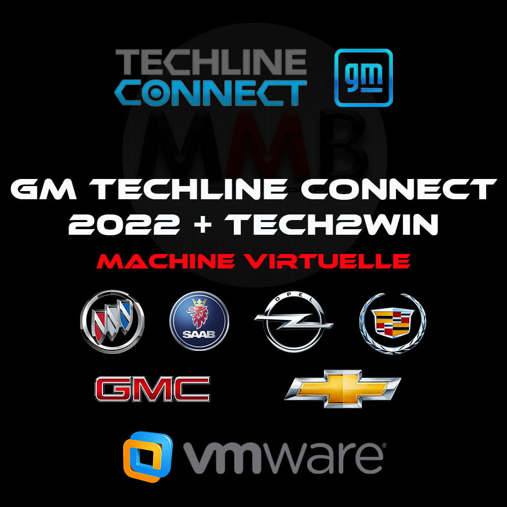 GM TECHLINE CONNECT TECH2WIN MMB OBD2 SOFTWARE