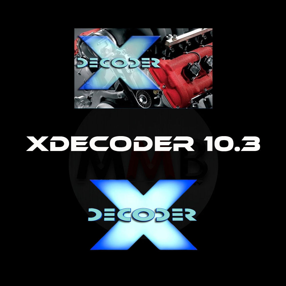 X-DECODER 10.3 MMB OBD2 SOFTWARE
